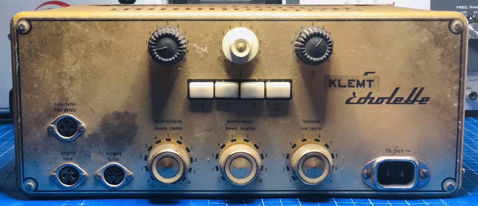 Klemt Echolette NG-2: Ein Bandecho des Jahres 1959 | Bandecho.de