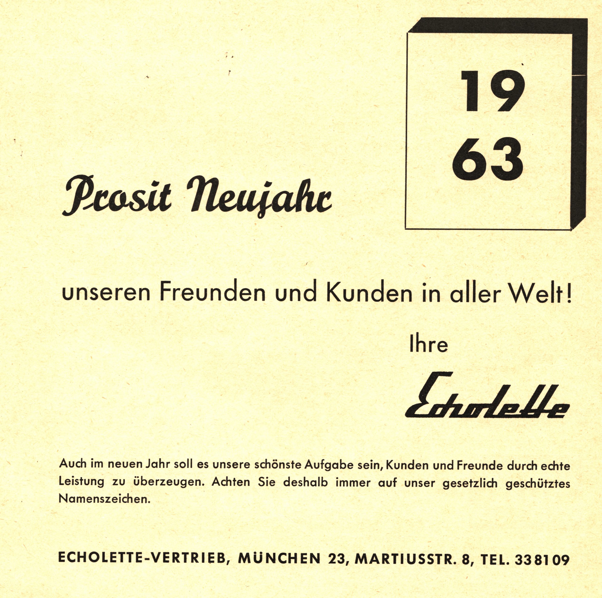 Prosit Neujahr! | Bandecho.de